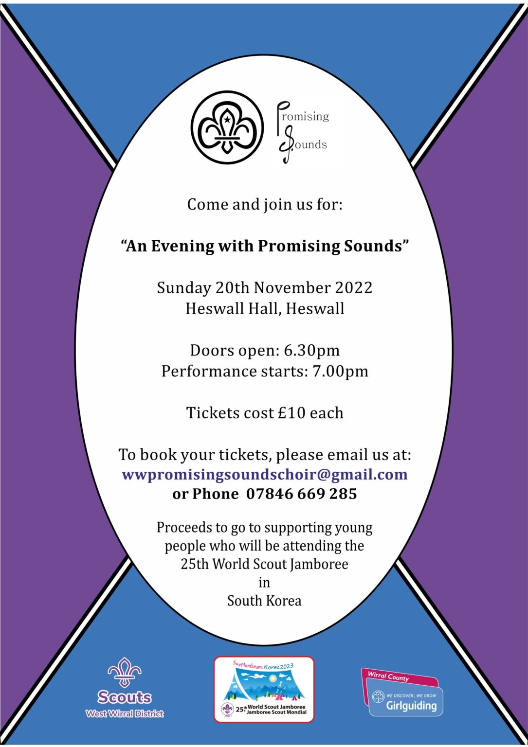 West Wirral Scout District – Promising Sounds Choir Returns