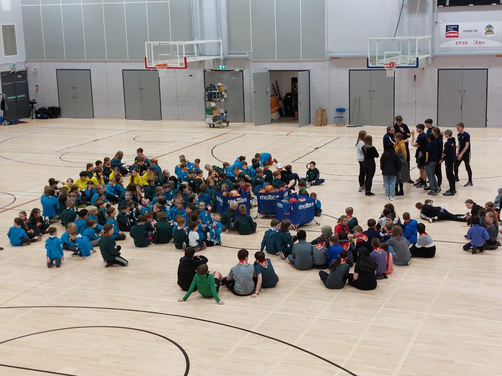 West Wirral Scout District – Cheshire Phoenix Basketball Experience