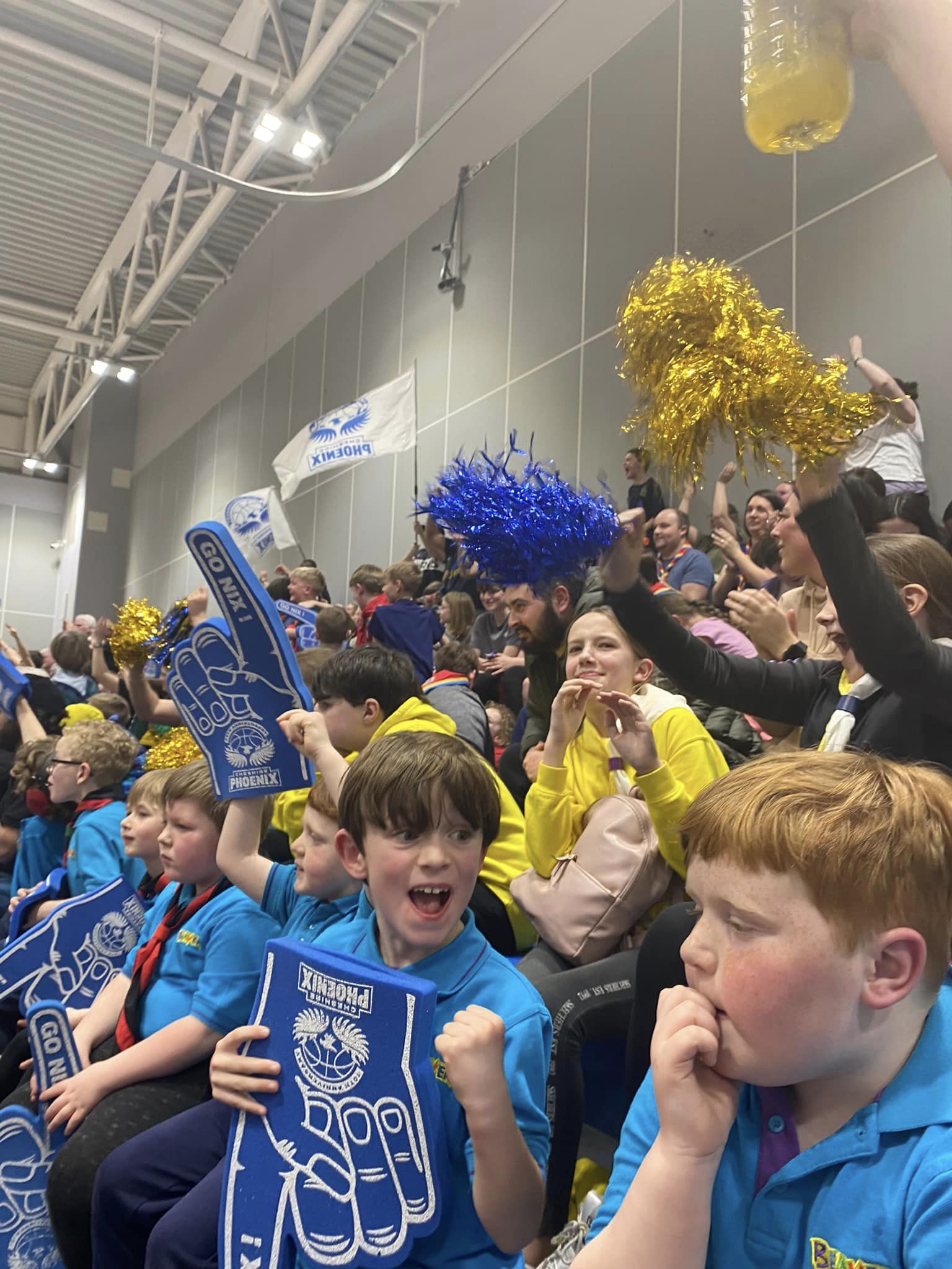 West Wirral Scout District – Cheshire Phoenix Basketball Experience