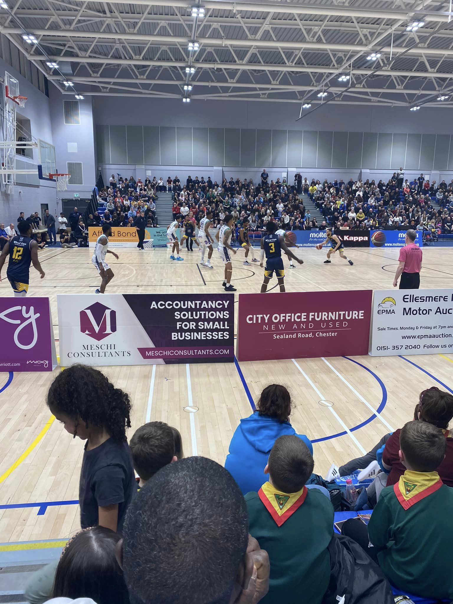 West Wirral Scout District – Cheshire Phoenix Basketball Experience