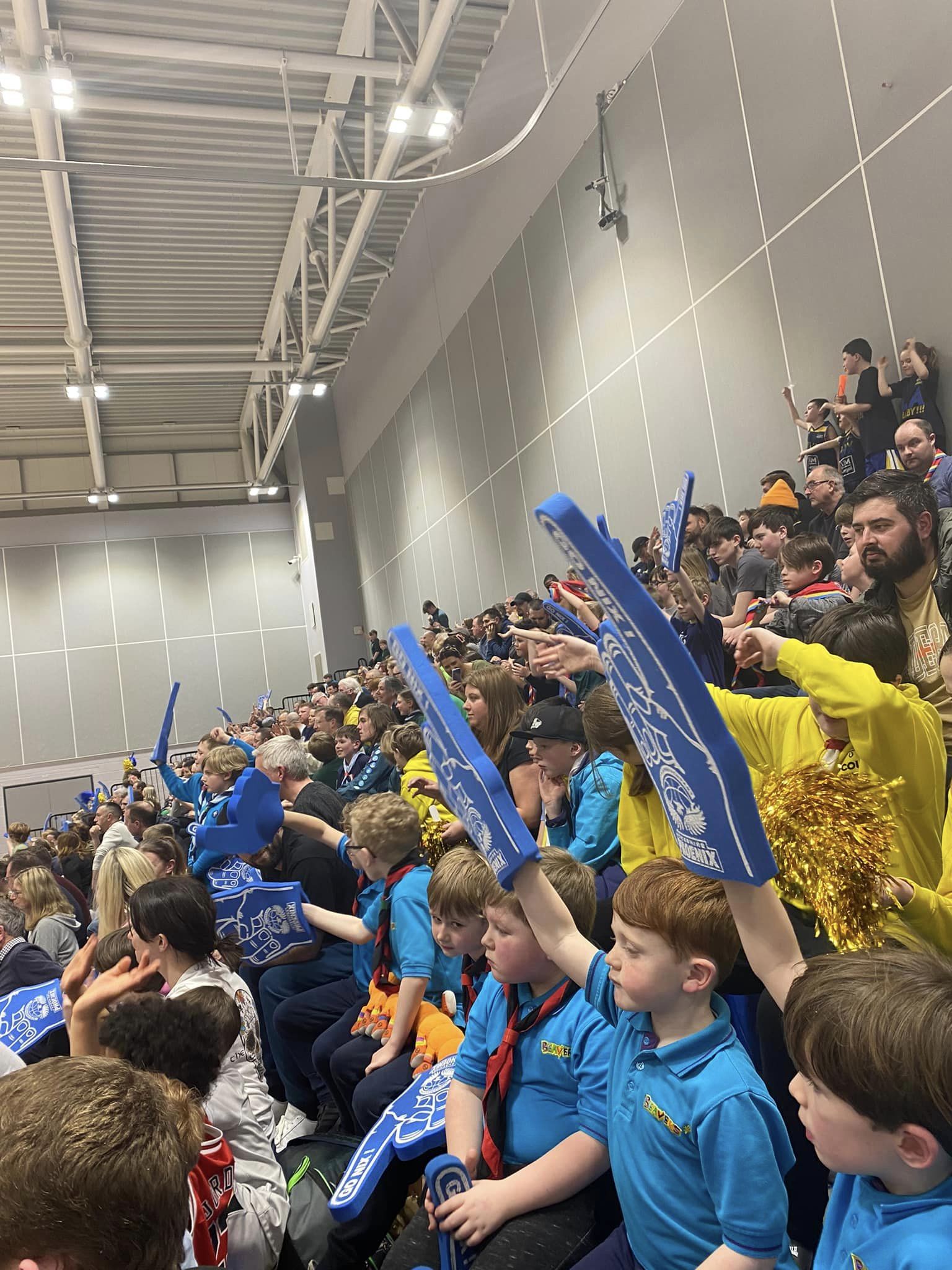 West Wirral Scout District – Cheshire Phoenix Basketball Experience